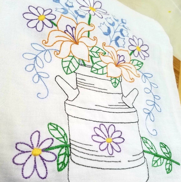 Kitchen | Hand Made Embroidered Decorative Kitchen Towel | Poshmark